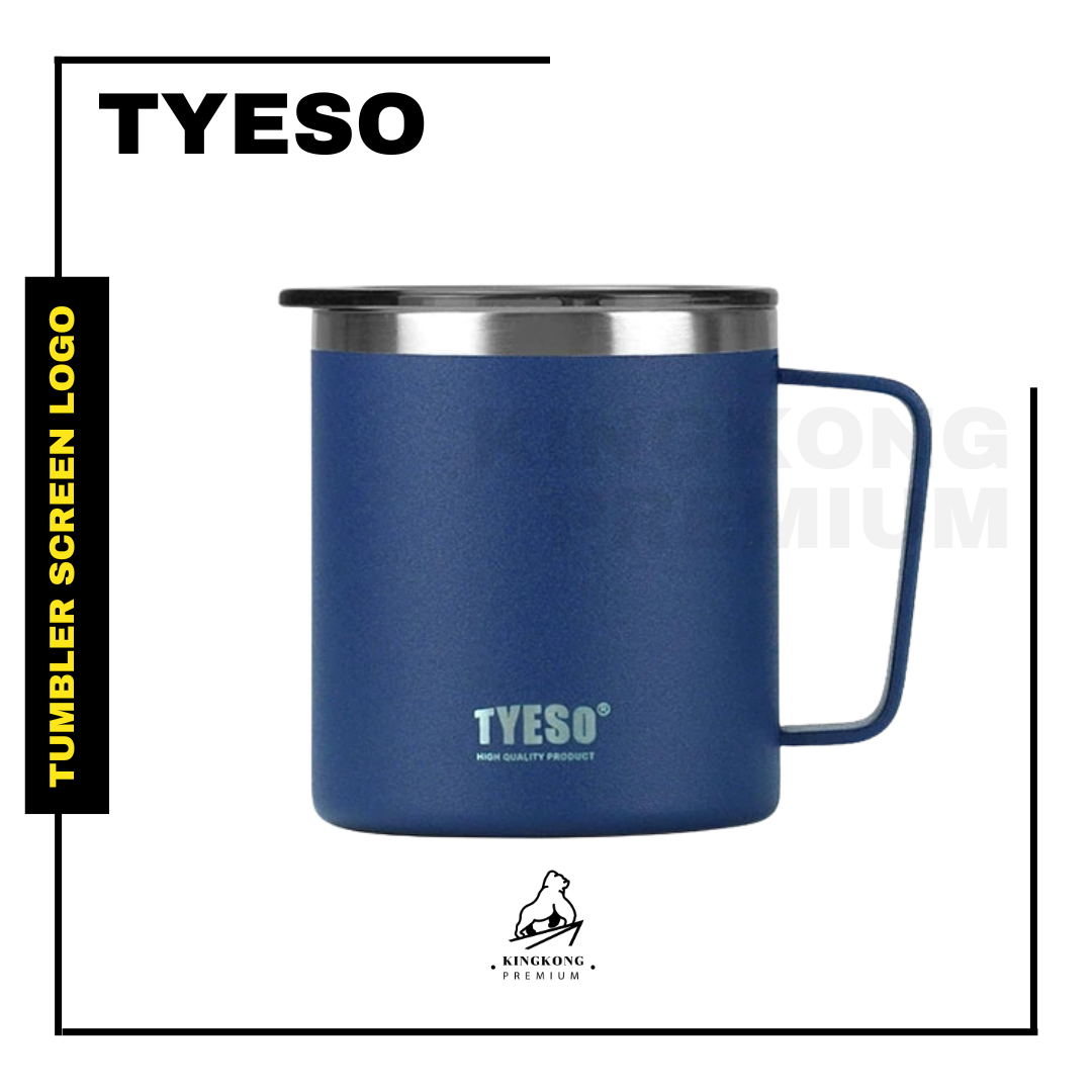 กระบอกน้ำ TYESO - Tumblerสกรีนโลโก้ ของพรีเมี่ยมสกรีนโลโก้